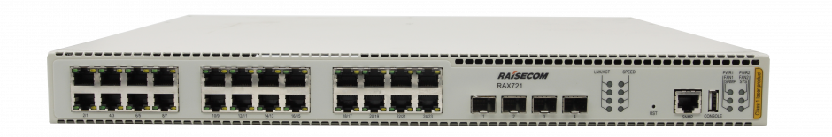 IP/MPLS Pre-Aggregation Pizza-Box | Raisecom